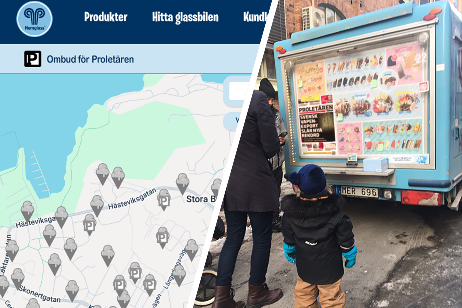 Glass mot glass – nu kan du köpa Proletären av Hemglass-bilen – Proletären