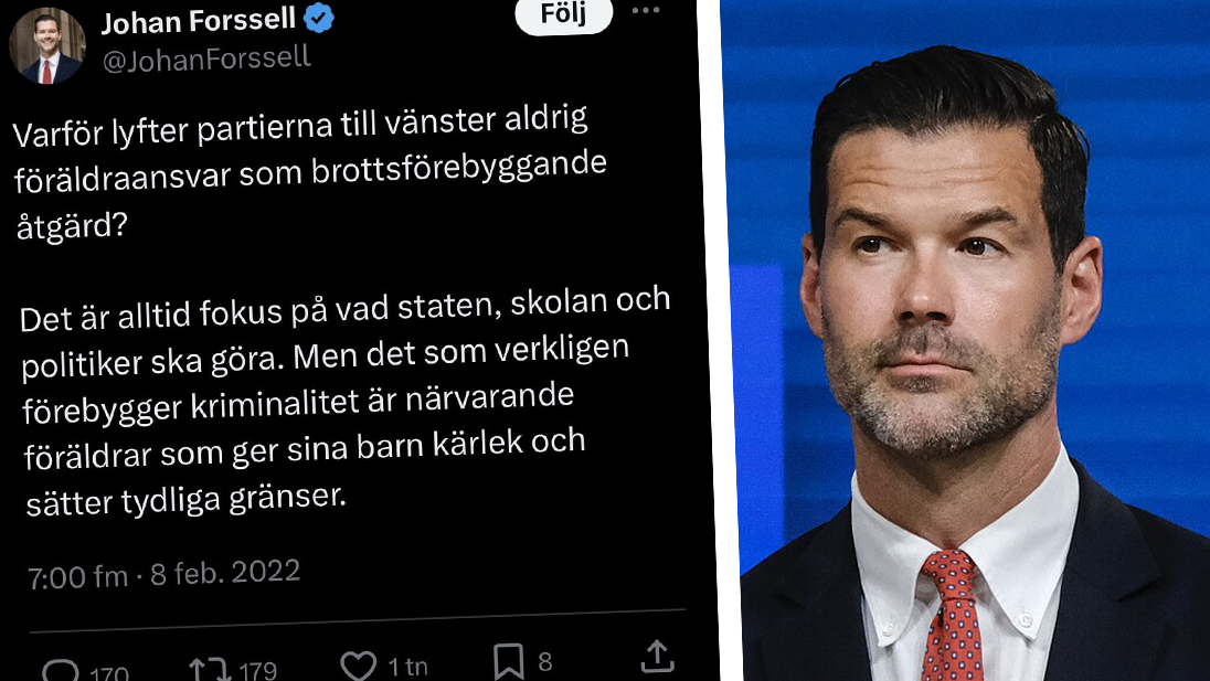 Minister talar om föräldraansvar – hans egen son är aktiv nazist – Proletären