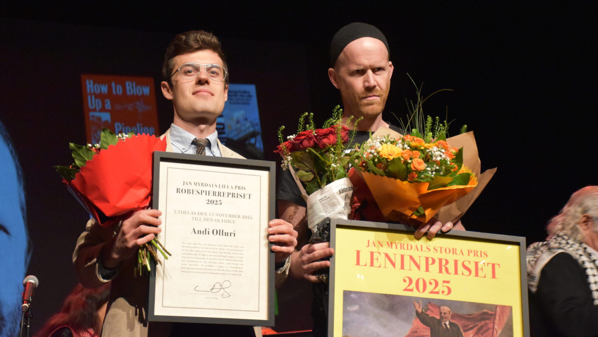 ”Eko-leninisten” Andreas Malm hyllades i Varberg – Proletären